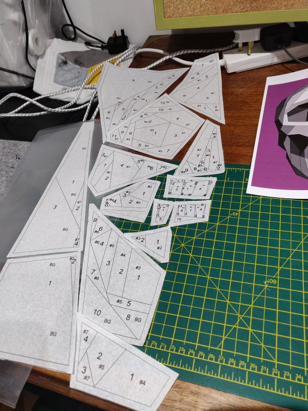 About The Fractured Skull Panel Pattern – And Sew I