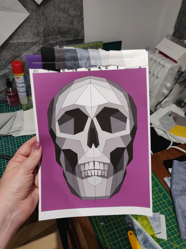 About The Fractured Skull Panel Pattern – And Sew I