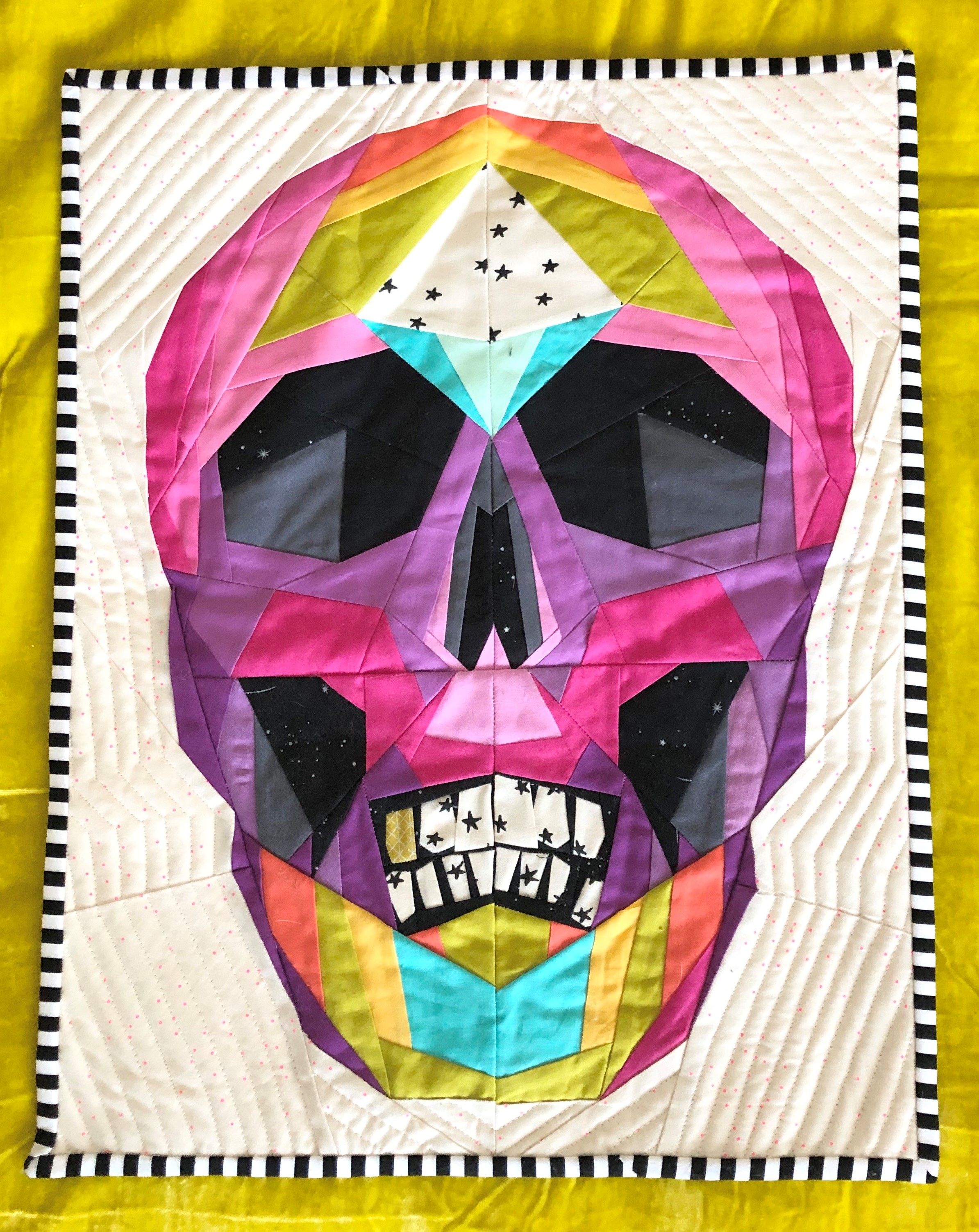 About The Fractured Skull Panel Pattern – And Sew I